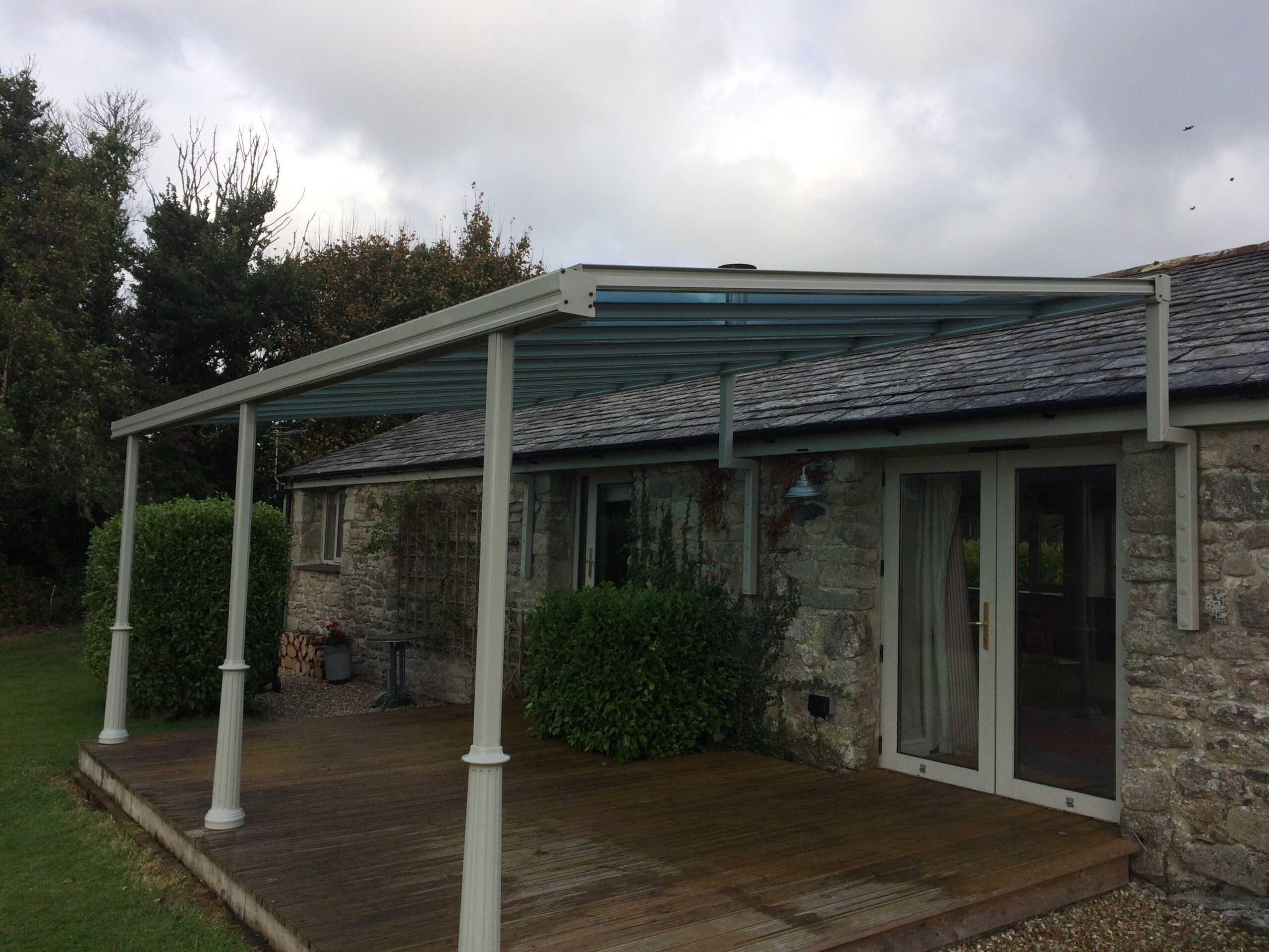Simplicity 6 Veranda Installation in Newquay, Cornwall
